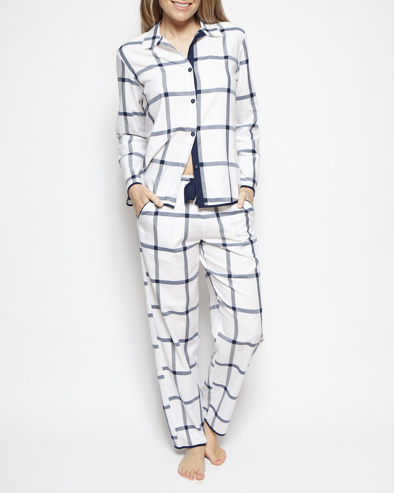 Emily Check Pant @ TKD Lingerie