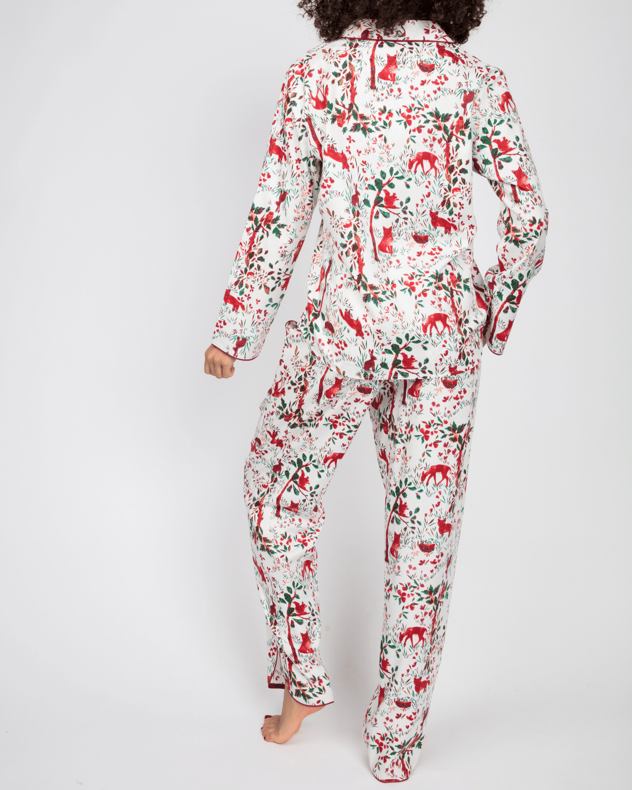 Robyn Forest Print Pyjama Set @ TKD Lingerie