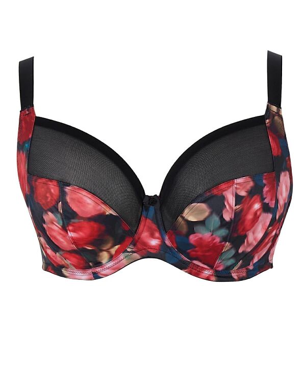 Bliss Full Cup Bra Rose Print @ TKD Lingerie