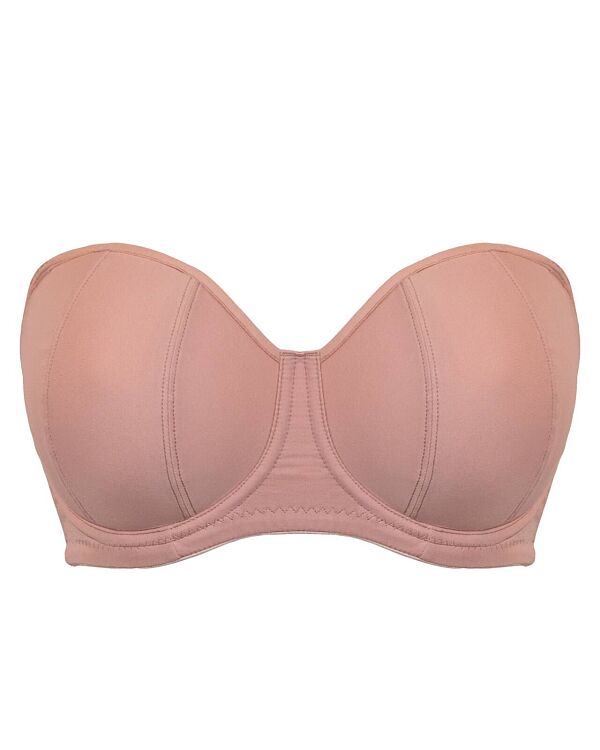 Luxe Strapless Bra Latte @ TKD Lingerie