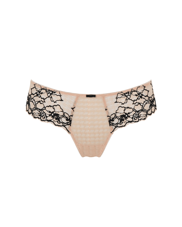 Envy Thong Sand/Black @ TKD Lingerie