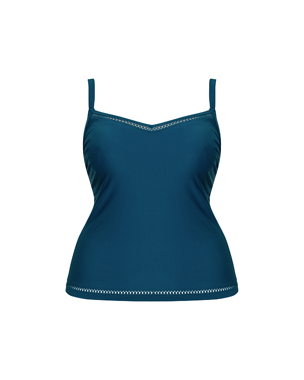 First Class Tankini Top Deep Teal @ TKD Lingerie