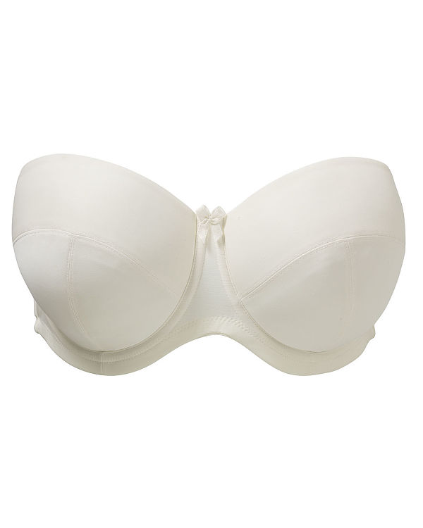 Evie Strapless Bra Ivory @ TKD Lingerie
