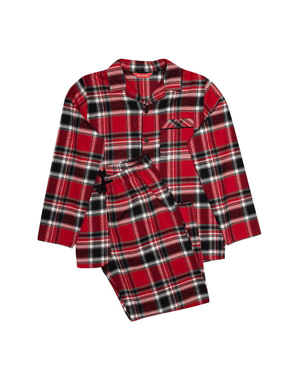 Mini Windsor Boys Check Print Pyjama Set @ TKD Lingerie